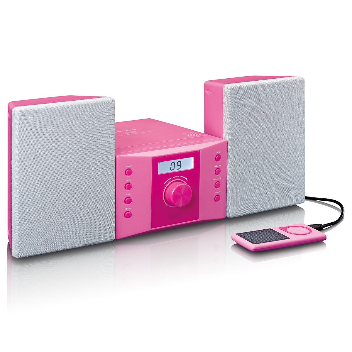 ΜΙΝΙ ΗΧΟΣΥΣΤΗΜΑ HI-FI ΜΕ ΕΞΩΤΕΡΙΚΑ ΗΧΕΙΑ 2X2W MC-013PK - shophere.gr